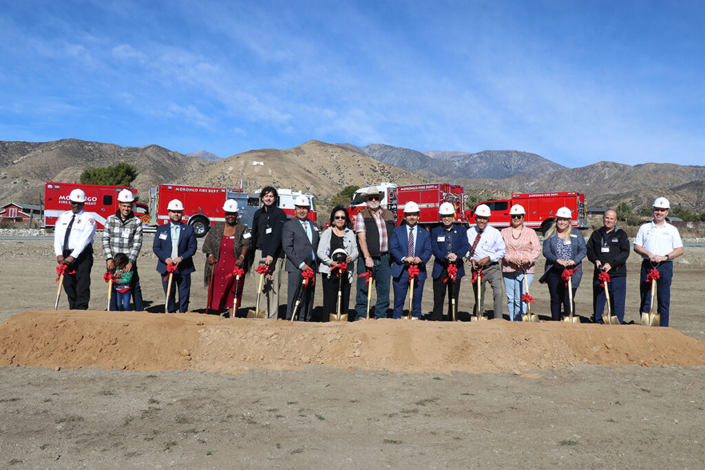 Morongo Fire Station Groundbreaking Marks New Era for Public Safety ...